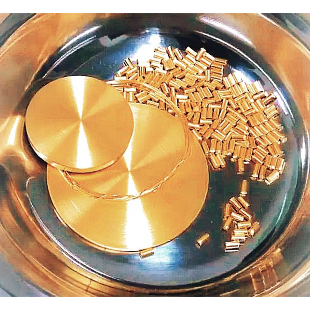 Gold sputtering targets & Gold evaporation pellets | Kallex